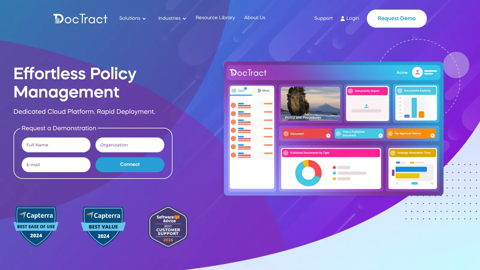 DocTract review 2026 — policy lifecycle automation