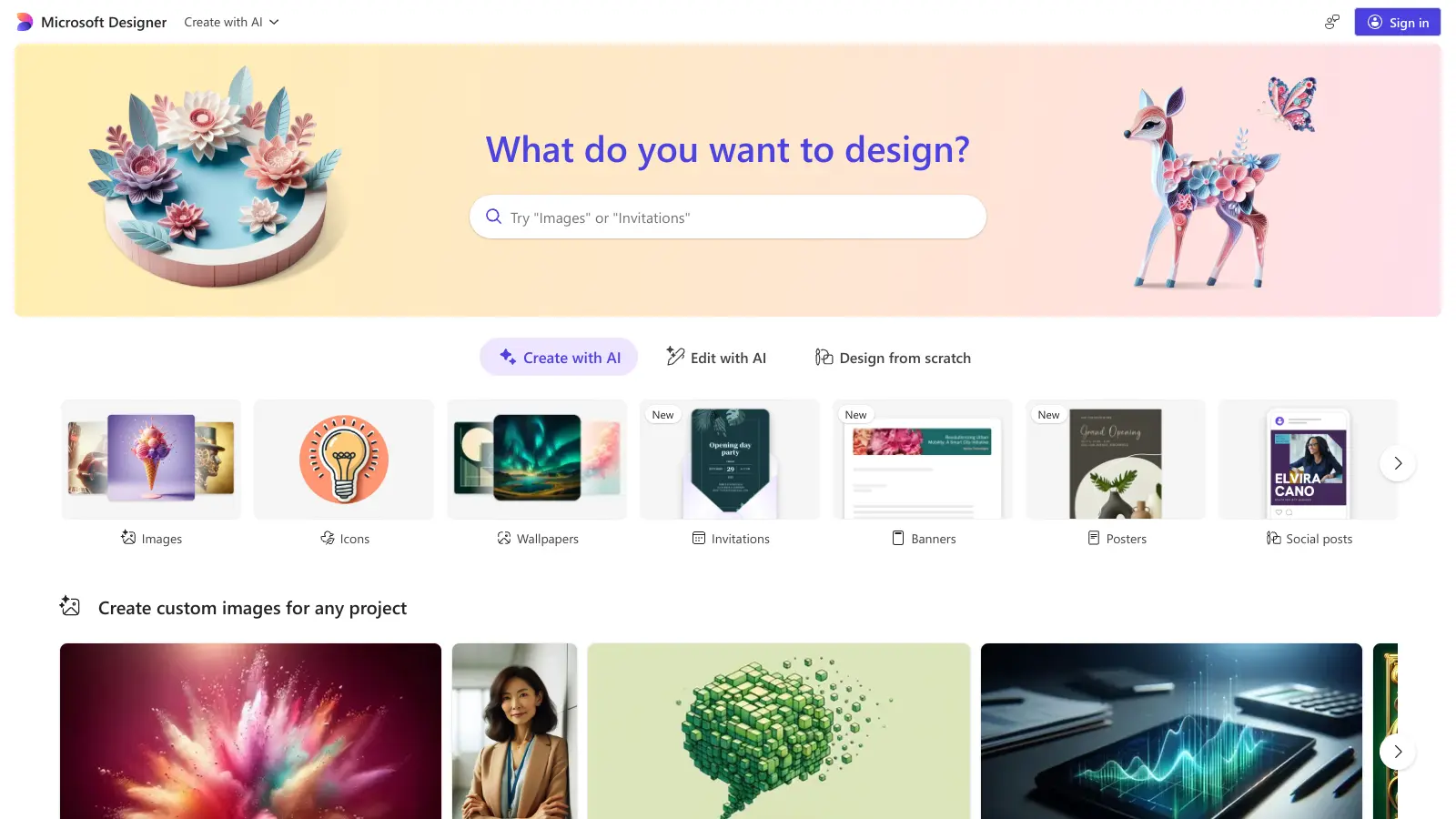 Microsoft Designer review 2026 — AI graphic design